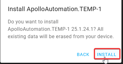 Factory Re-Flash TEMP Pro-1 - Apollo Docs